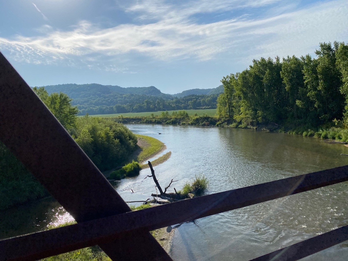 Root River State Trail in Southeast Minnesota