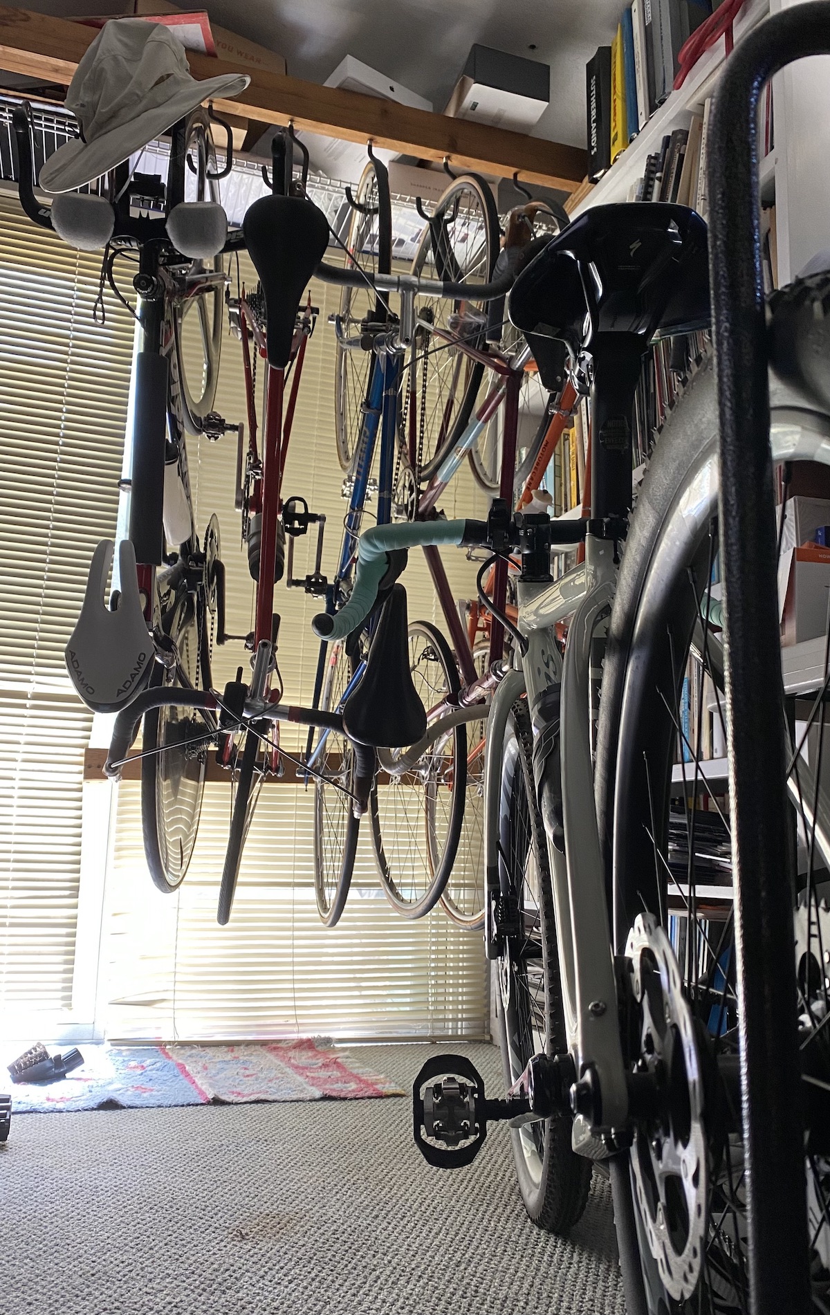Tech Q & A: Hanging Bikes with Hydraulic Disc Brakes for Storage?