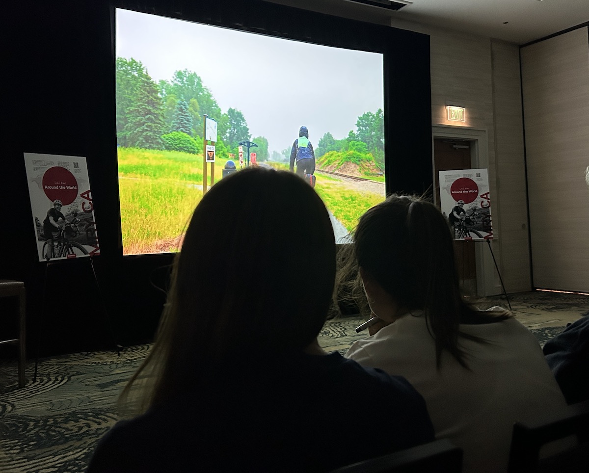 Premiere Night for Lael’s Ride Around the World Film