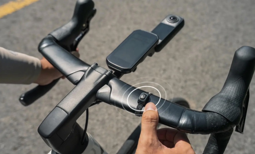 Insta360 bike mounted camera
